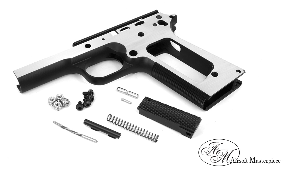 Airsoft Masterpiece S Style 1911 Round Trigger Guard Aluminum Frame ...